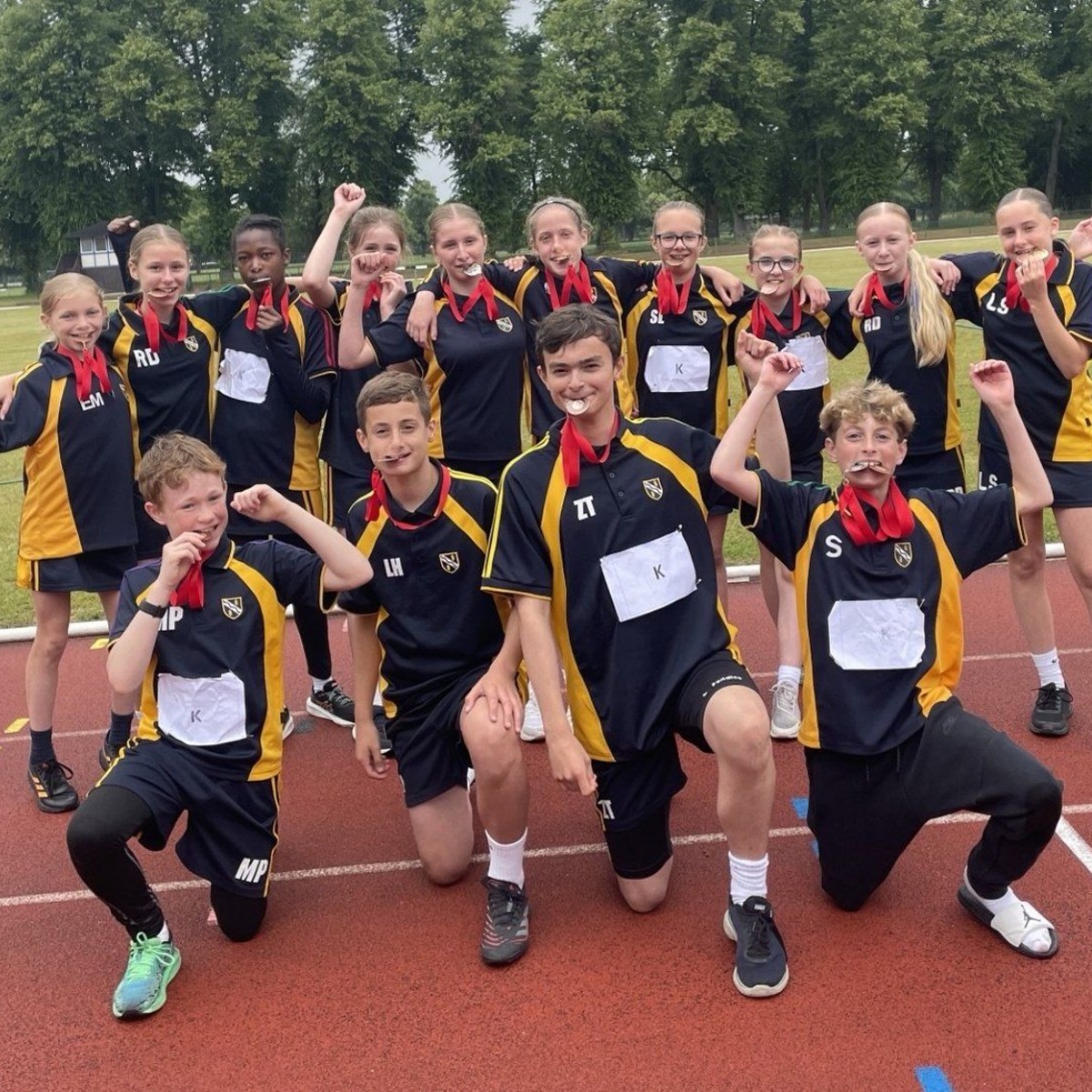 Kennet School - Year 7 Pupils Shine at District Sports Day